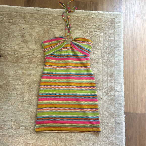 triple threads | Dresses | Triple Threads Super Cute Rainbow Crochet ...